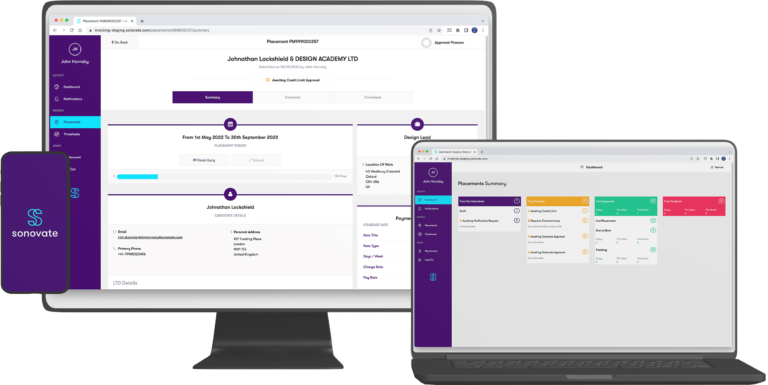 Recruitment Agency Timesheet Software | Sonovate